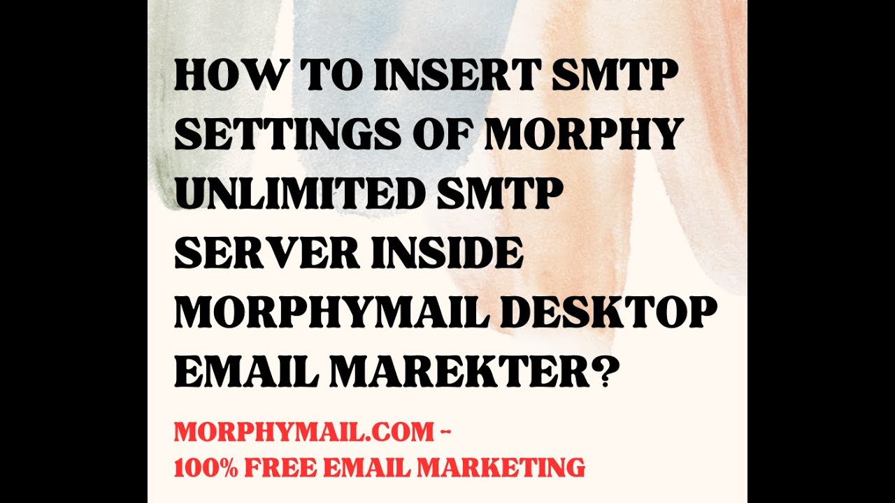 SMTP Setup Video Guide | Gmail & Workspace Relay